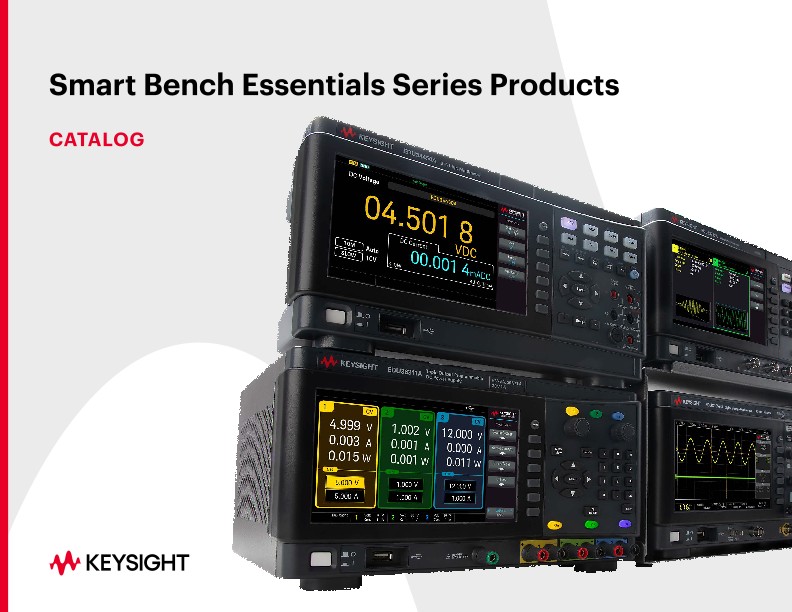 Smart Bench Essentials Series Products Catalog PDF Asset Page | Keysight